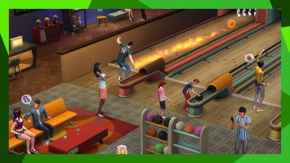 Sims 4 Bowling Night Stuff Pack - MiCat Game