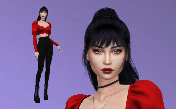 The Sims 4 Amy CC Lookbook - MiCat Game -download-cc