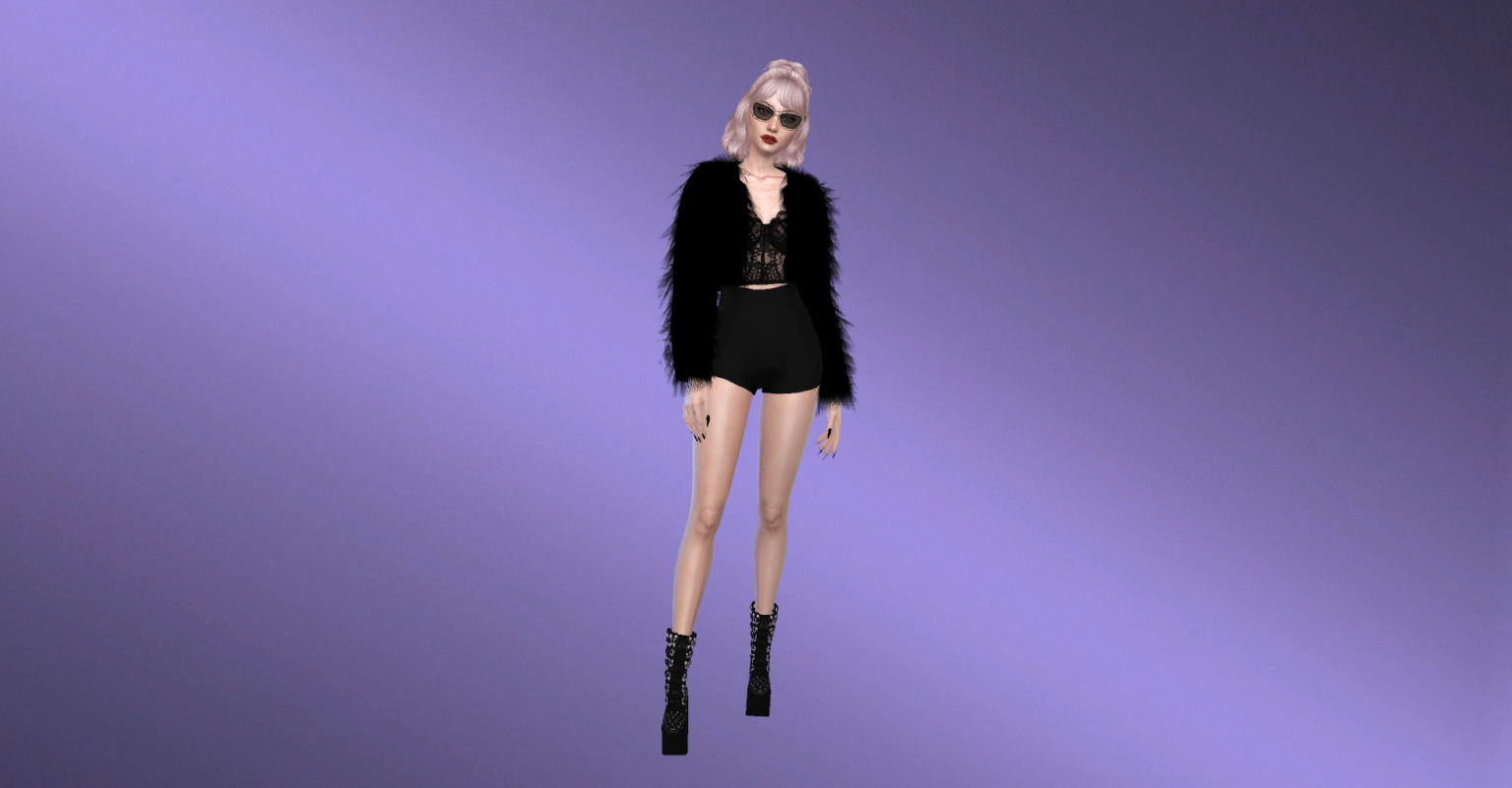 The Sims 4 Lookbook Vanessa CC - MiCat Game