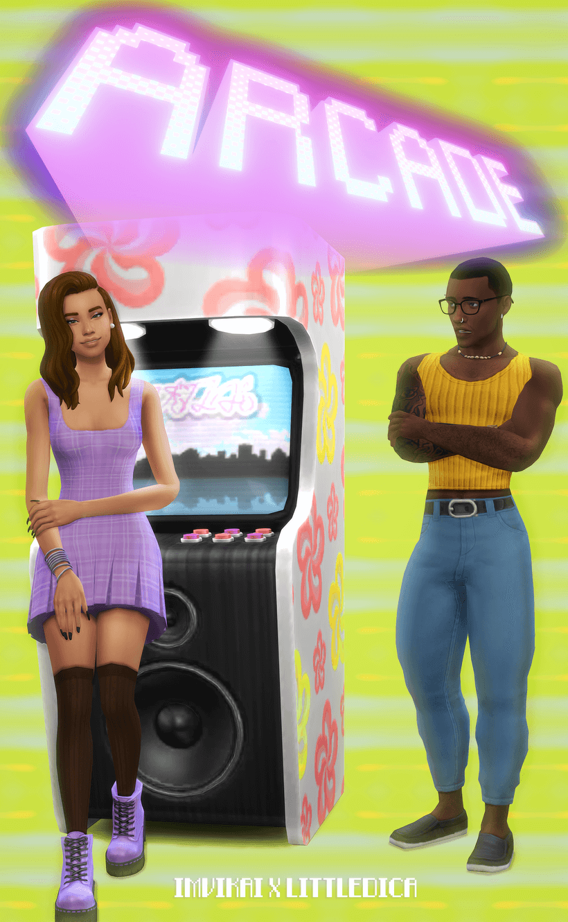 Sims 4 The ARCADE Collection - MiCat Game