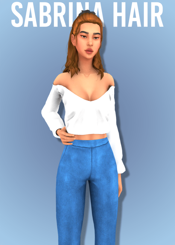 Sabrina Hair For The Sims 4 - MiCat Game