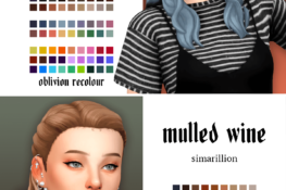 Sims 4 Elijah Hair - MiCat Game