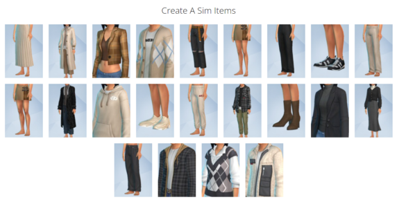 The Sims 4 Incheon Arrivals Kit Create A Sim Items - MiCat Game