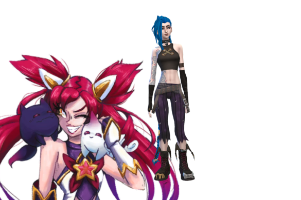 The Sims 4 - Jinx CasBackground 08 - MiCat Game