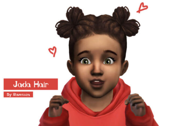 The Sims 4 libi hair base game compatible - MiCat Game