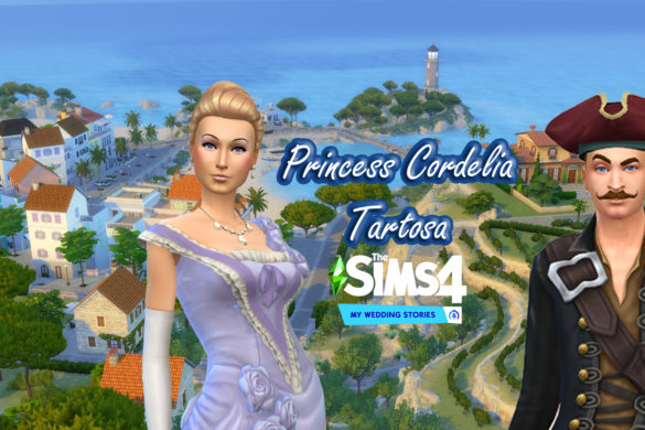 Sims 4 elven light dress by magnolianfarewell - MiCat Game