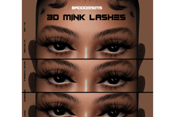 Sims 4 s4cc mmsims eyelash maxis match v3 - MiCat Game