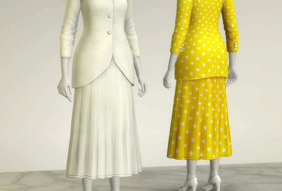 Sims 4 Daisy Dress - MiCat Game