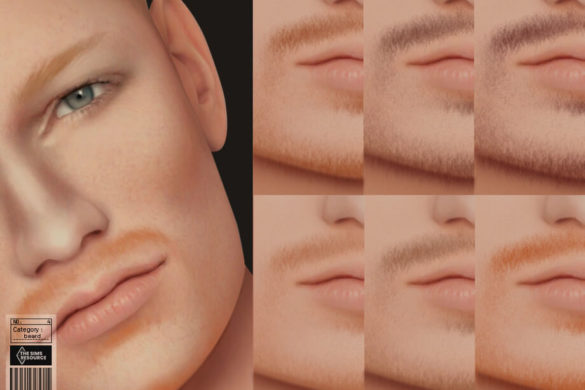 The Sims 4 luumia emilio beard dayton stubble - MiCat Game