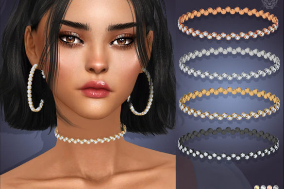 Sims 4 GCSAcc Logo Print Tights - MiCat Game