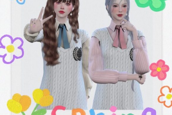 Sims 4 Lookbook Misa Amane - MiCat Game