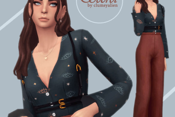Sims 4 Lookbook Misa Amane - MiCat Game
