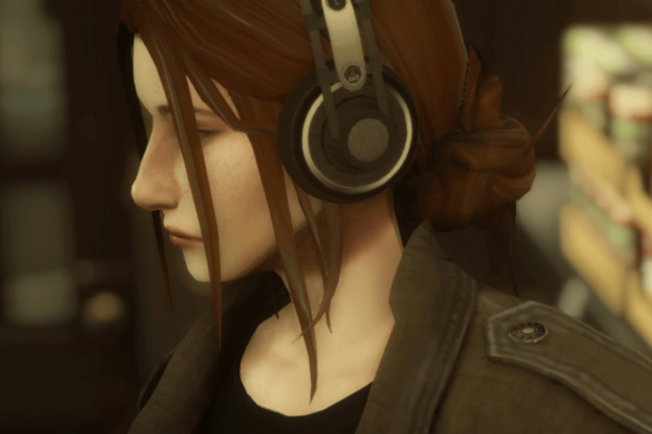 Sims 4 GCSAcc Logo Print Tights - MiCat Game