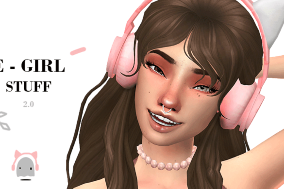 Sims 4 GCSAcc Logo Print Tights - MiCat Game