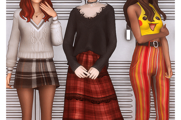 The Sims 4 Bluelish Gown at Rusty Nail - MiCat Game