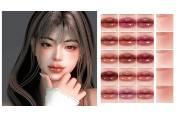 The Sims 4 gyaru set - MiCat Game