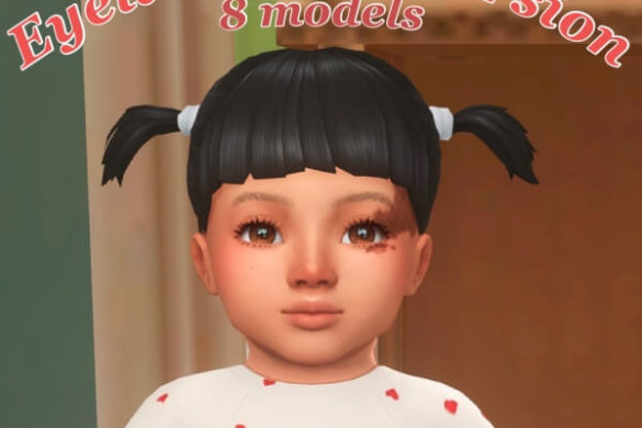 3D eyelashes ☆*:｡Part 5 by Miiko - MiCat Game