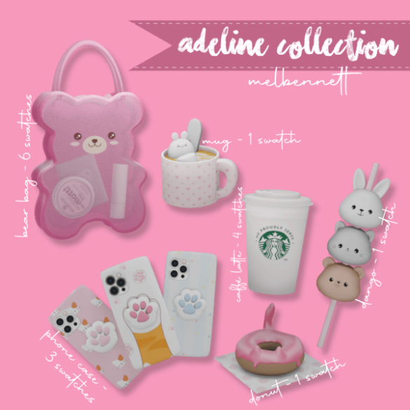 Sims 4 Adeline Collection - MiCat Game