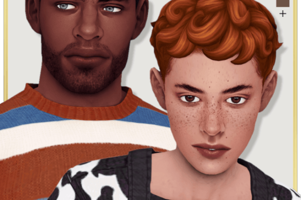 FELIZITA (hair set) TS4 female hair - MiCat Game