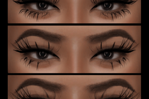 3D eyelashes ☆*:｡Part 5 by Miiko - MiCat Game