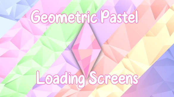 Pastel Geometric Loading Screens - MiCat Game