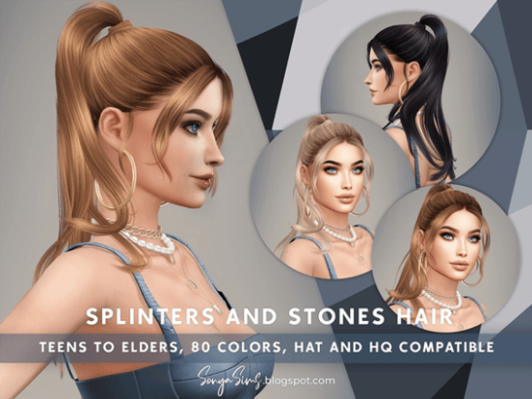 Splinters and Stones Hair NOW FREE - MiCat Game