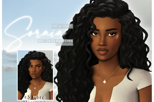 Sims 4 BNHA - Toga Hair - MiCat Game