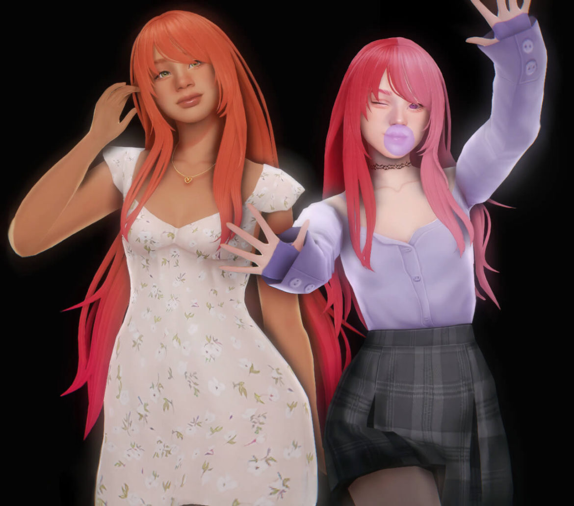 SIMANDY Saya Hair v2 - MiCat Game