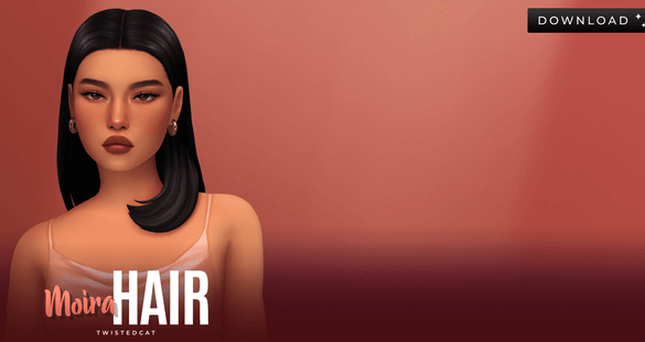 The Sims 4 curlers hair ts4 maxis match cc - MiCat Game