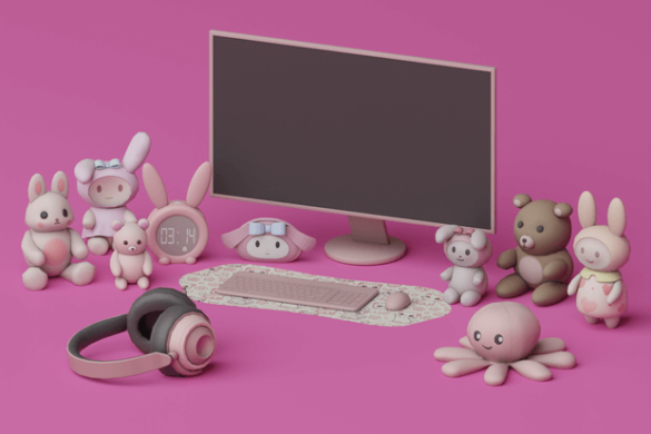 Pink Power Clutter Set - MiCat Game