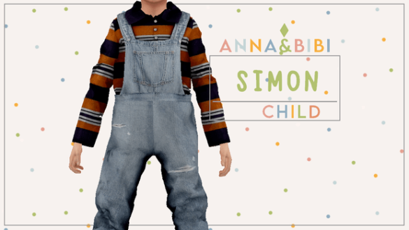 Simon CHILD Clothing body - MiCat Game