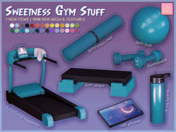 Sweetness Gym Stuff - MiCat Game